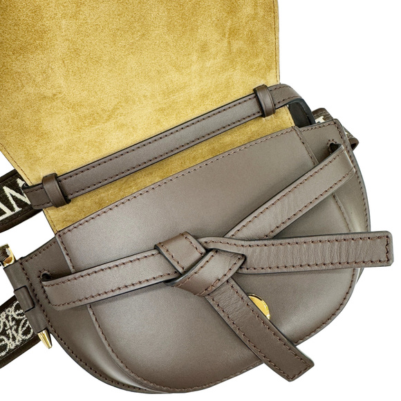 Loewe | Bags | Loewe Gate Dual Mini Bag Soft Calf Jacquard Leather ...